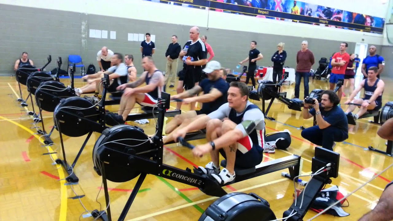 2014 Royal Navy Indoor Rowing Championships - YouTube