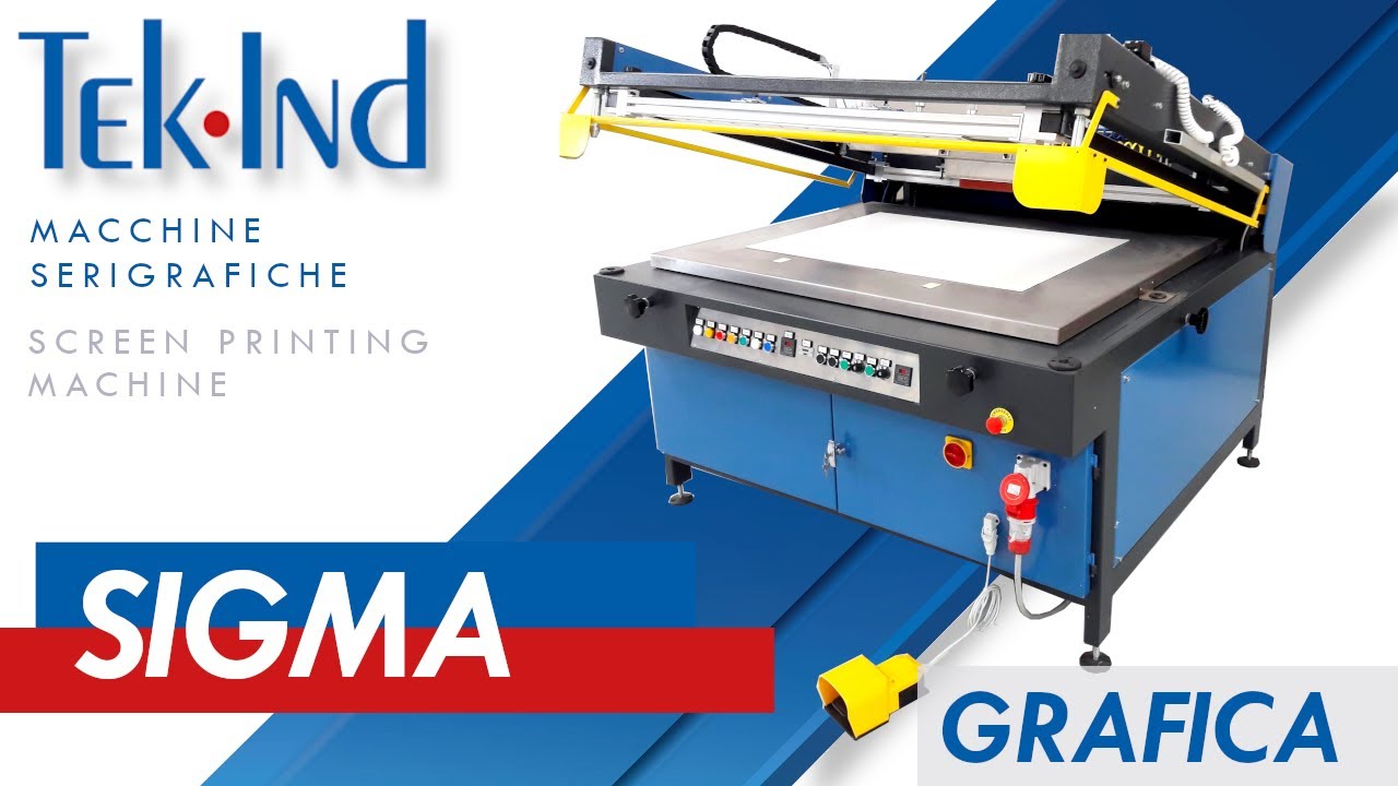 Sigma|| FlatBed Machine - YouTube