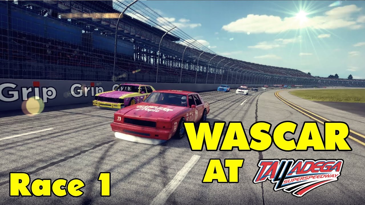 NASCAR Legend Mod - Wreckfest - WASCAR Race 1 At Talladega : Christmas ...