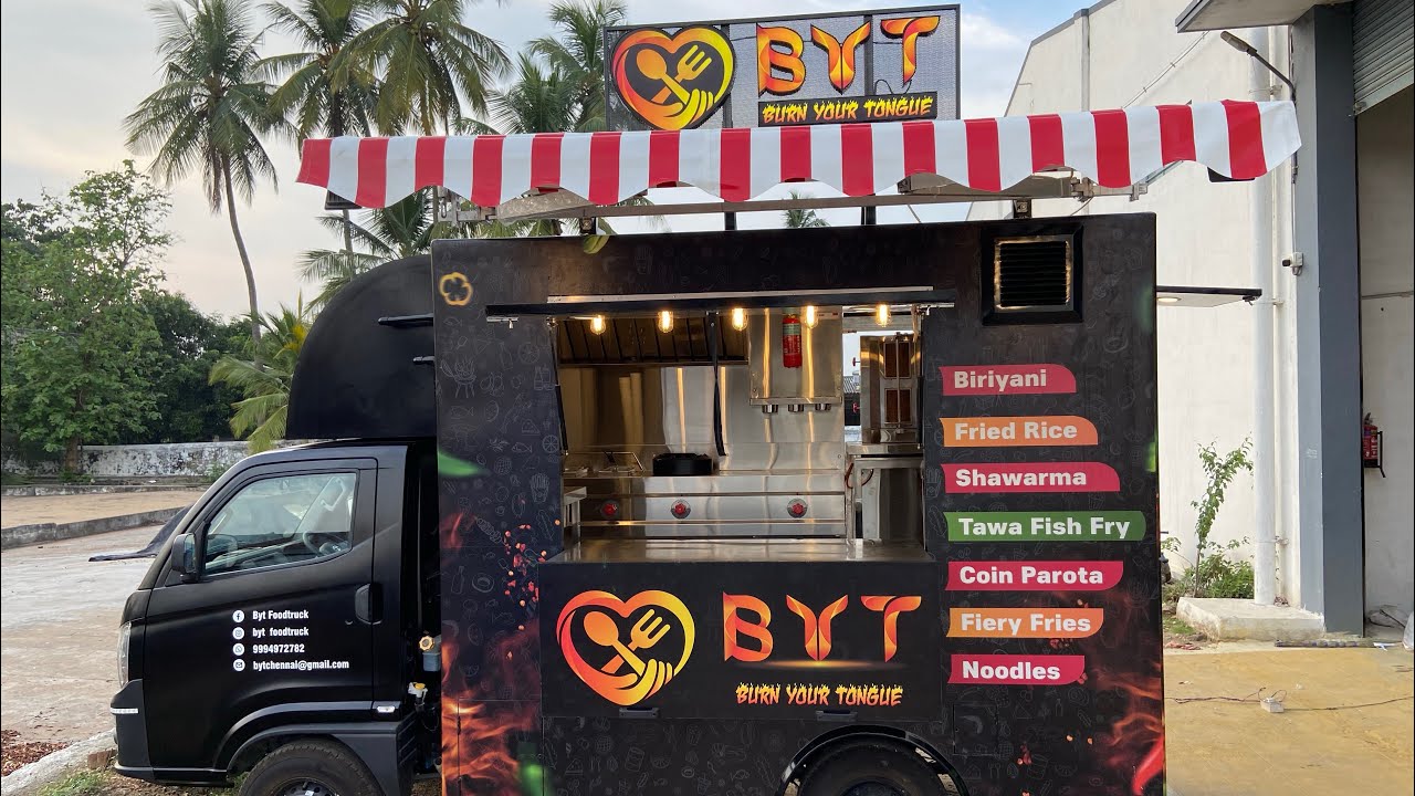 Food truck designed and fabricated by Azimuth Business on Wheels - YouTube