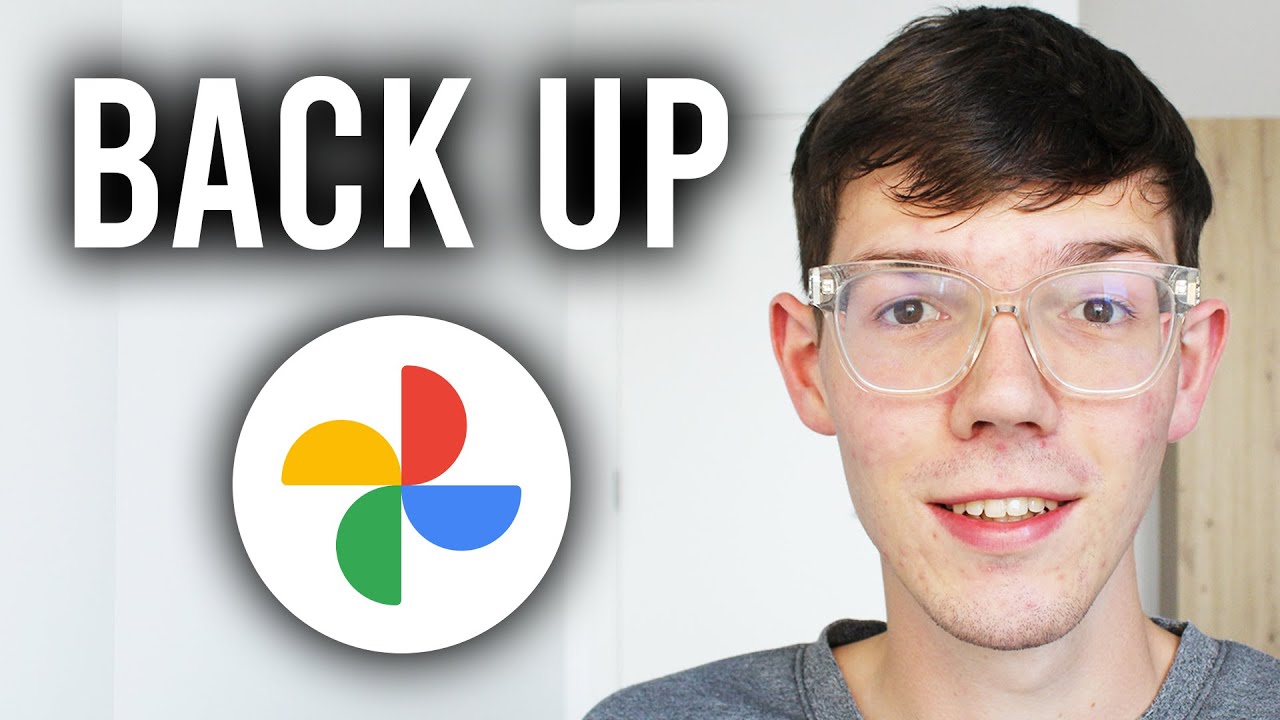 How To Back Up Google Photos - Step By Step - YouTube