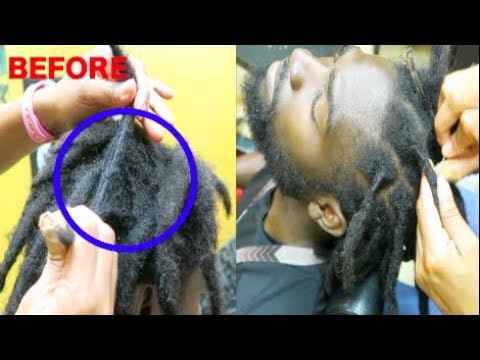 AMAZING Dreadlocks Transformation - FREEFORM ReTwist After A YEAR - YouTube