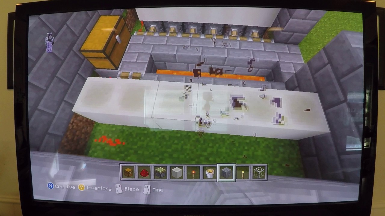 Minecraft: How to make a Lava Pit Trap - YouTube