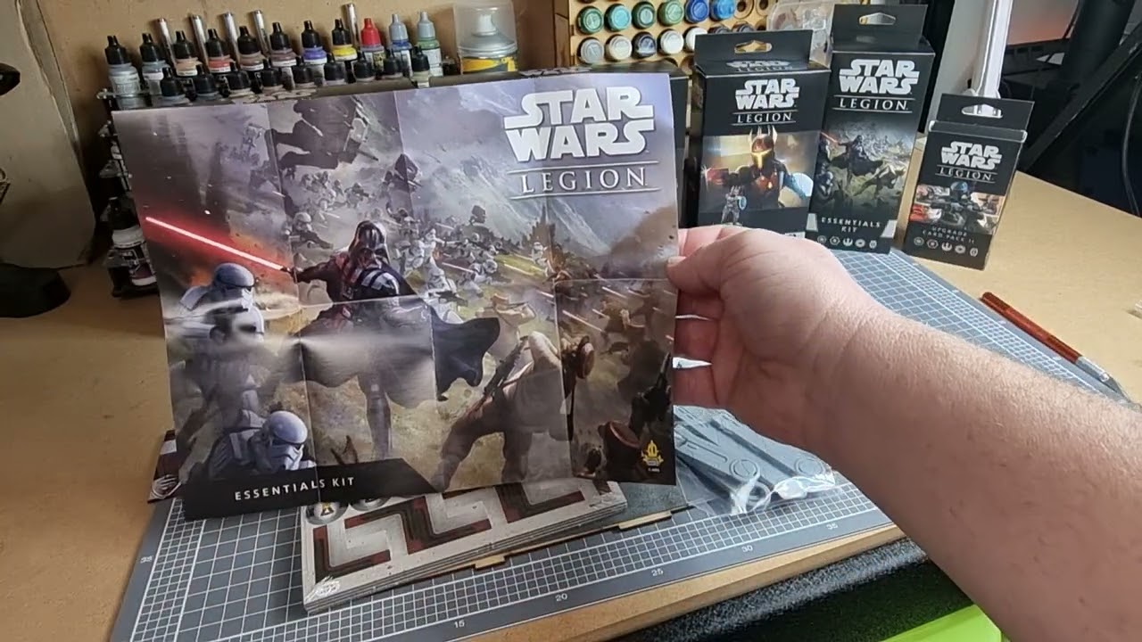 Star Wars Legion unboxing : Essentials Kit - YouTube