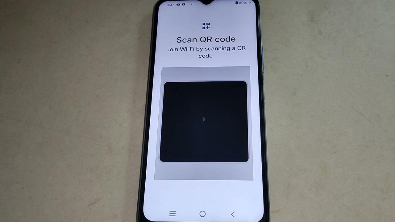 WiFi scan QR code option use kaise kare Vivo Y21a,how to use WiFi scan QR code Vivo Y21A - YouTube