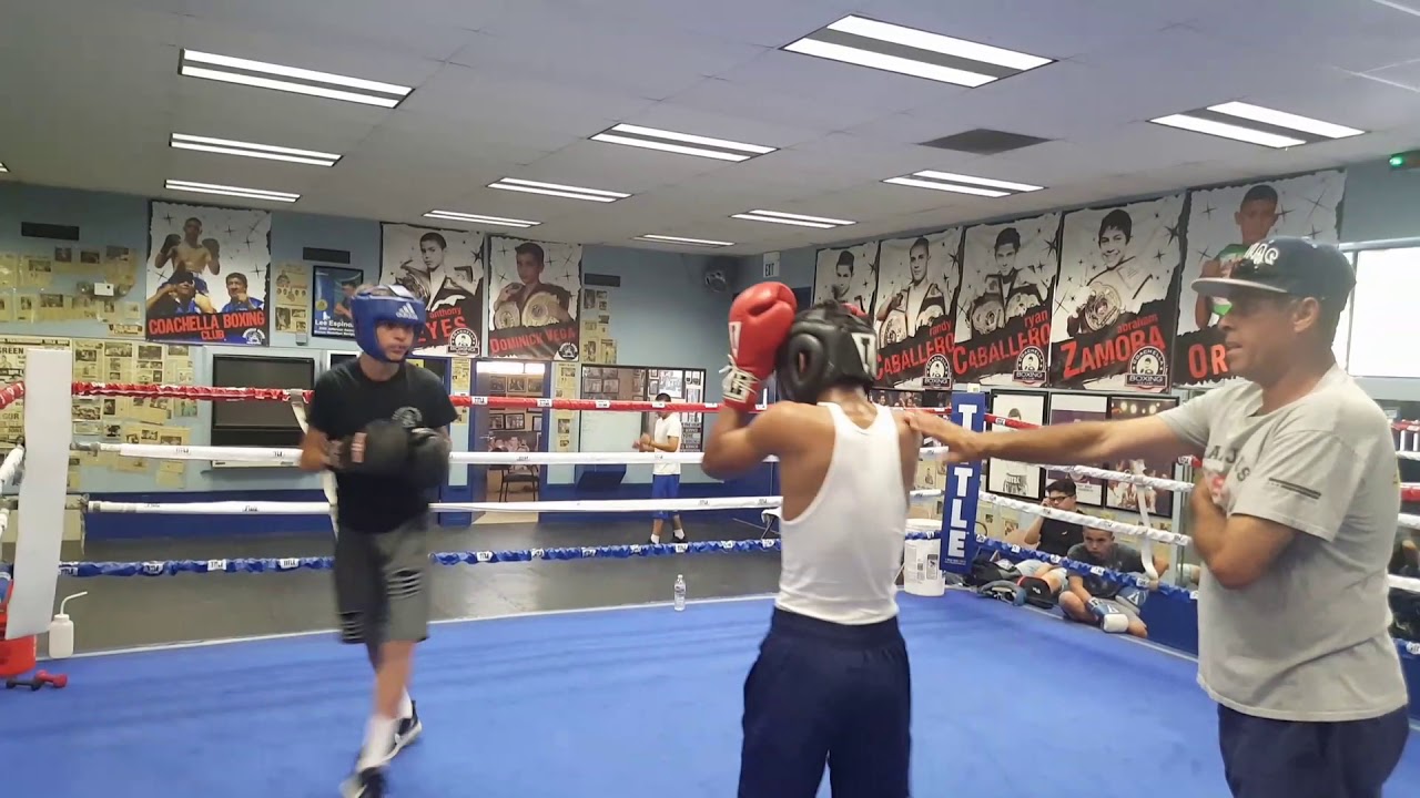Davoy vs Dominick Vega of Coachella Valley Lee Espinoza Boxing club ...