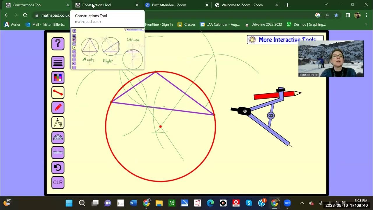 Euclidean Geometry Book IV Constructions - YouTube