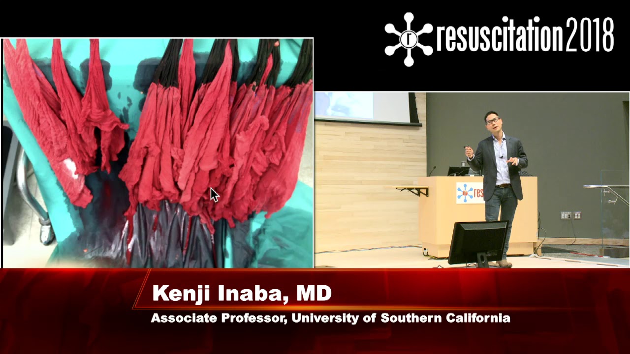 What's New in Trauma 2018? Kenji Inaba, MD - Resuscitation 2018 - YouTube