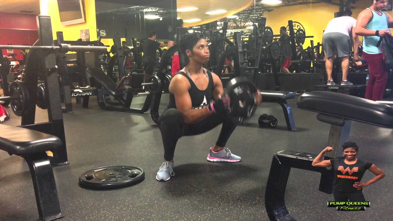 Ducks Squats + Plate Curls - YouTube