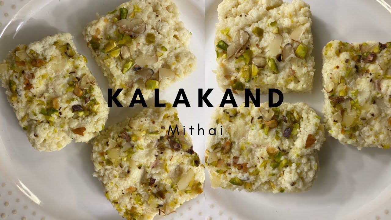 Kalakand recipe|kalakand recipe with paneer|kalakand|kalakand sweet ...