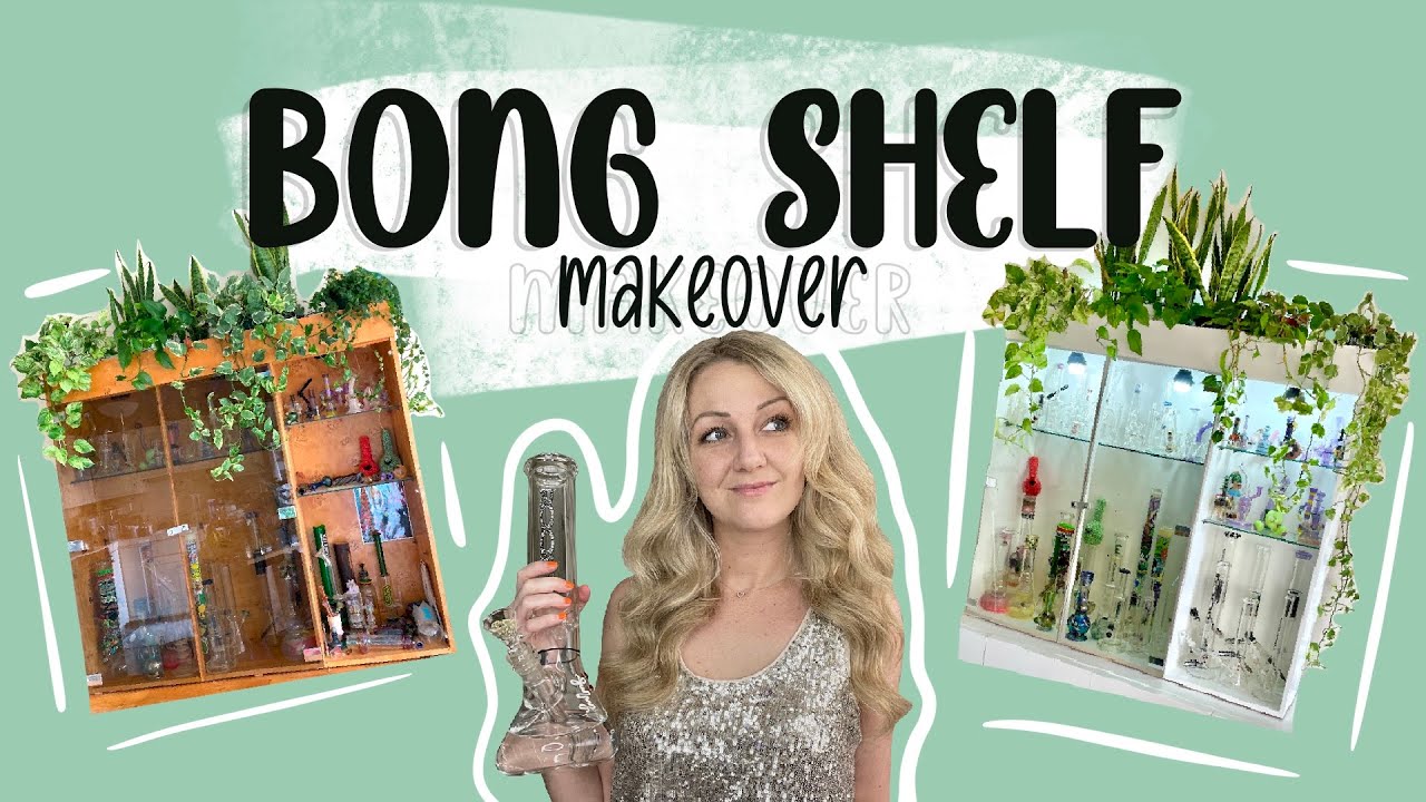 bong shelf makeover | why I collect glass | Coral Reefer - YouTube
