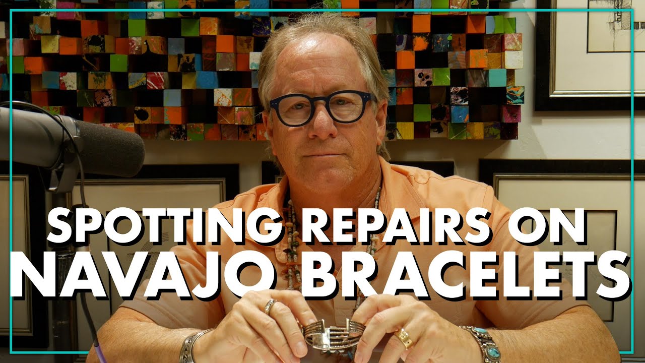 Identifying Repairs on Vintage Navajo Bracelets | With Dr. Mark ...