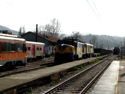 Locomotoras E 3017 y D 16012 de Tecdra, y D 3003 de Transap en ...