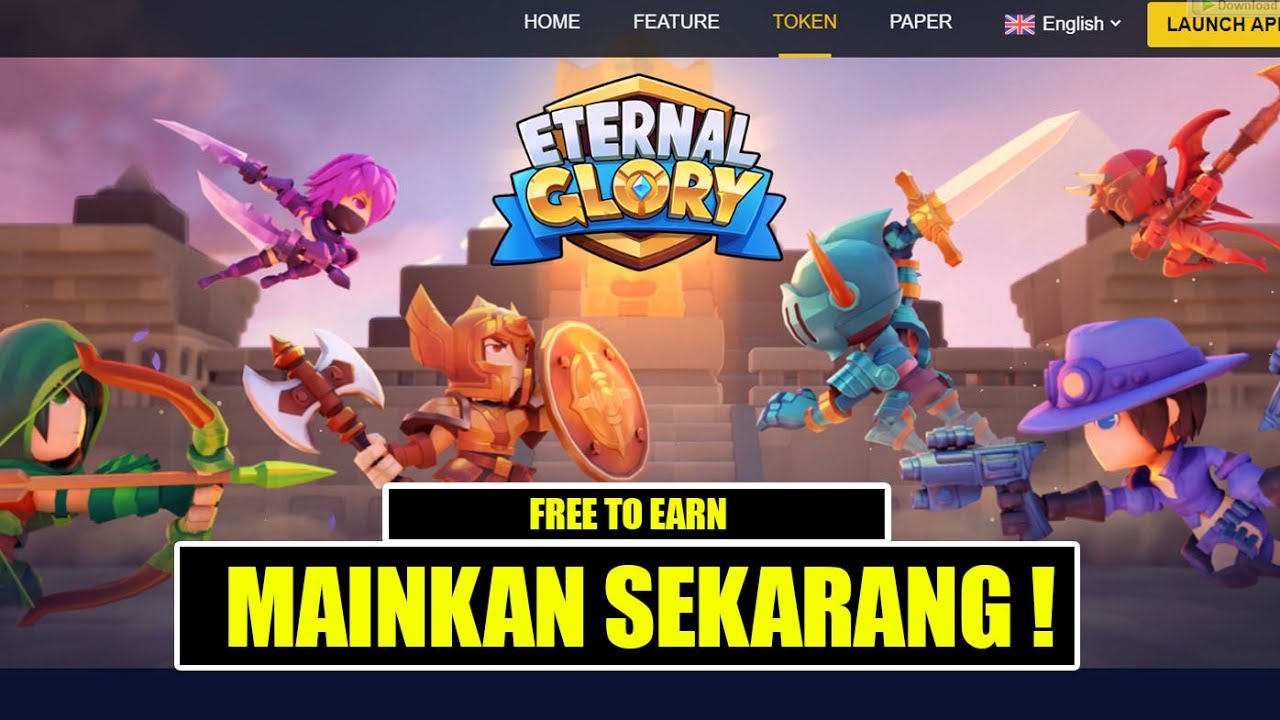 SUDAH RILIS ! GAME FREE TO EARN ETERNAL GLORY YANG PUNYA BANYAK FITUR ...