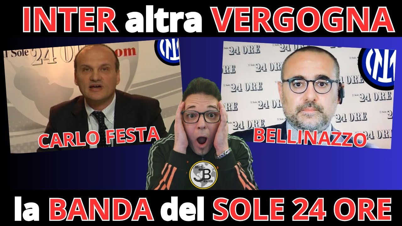 INTER che VERGOGNA, scoperta la BANDA del SOLE 24 ORE // giornalismo ...