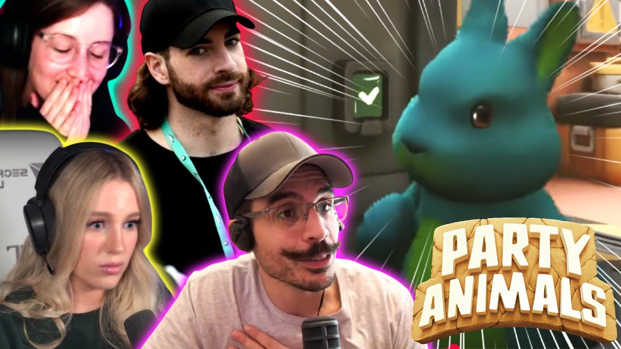 Emerome And Her Friends Experience Among Us In Party Animals!!! - YouTube