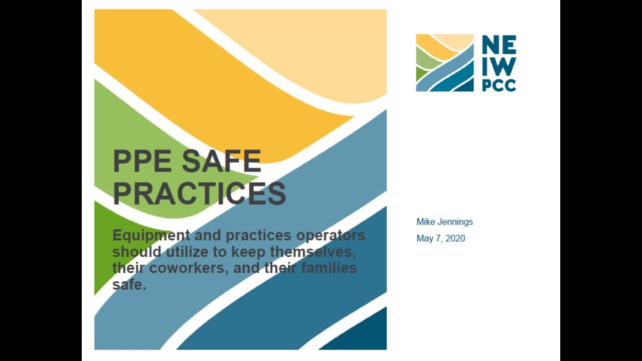 Personal Protective Equipment Considerations for Wastewater Operators ...