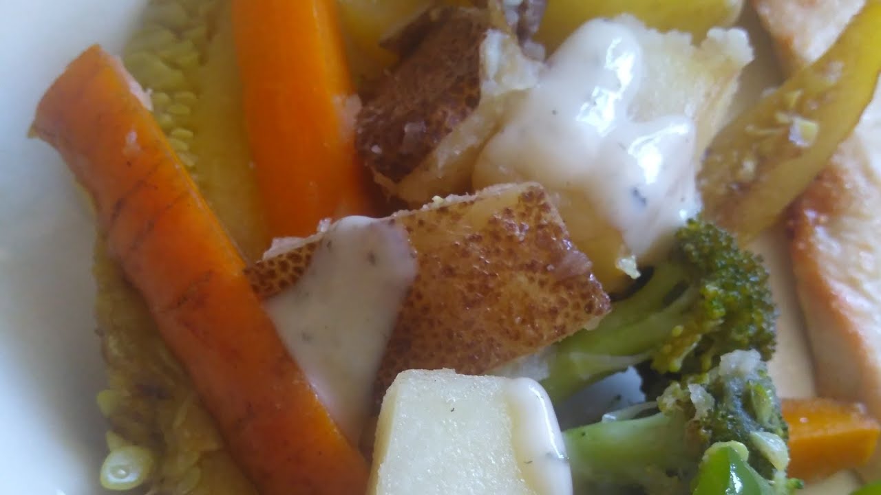 Verduras con mantequilla facil y rapido - YouTube
