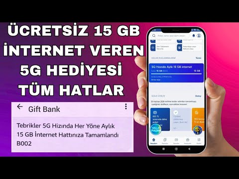 ÜCRETSİZ 15 GB İNTERNET KAMPANYASI TÜM HATLAR - Turkcell Bedava İnternet 2026