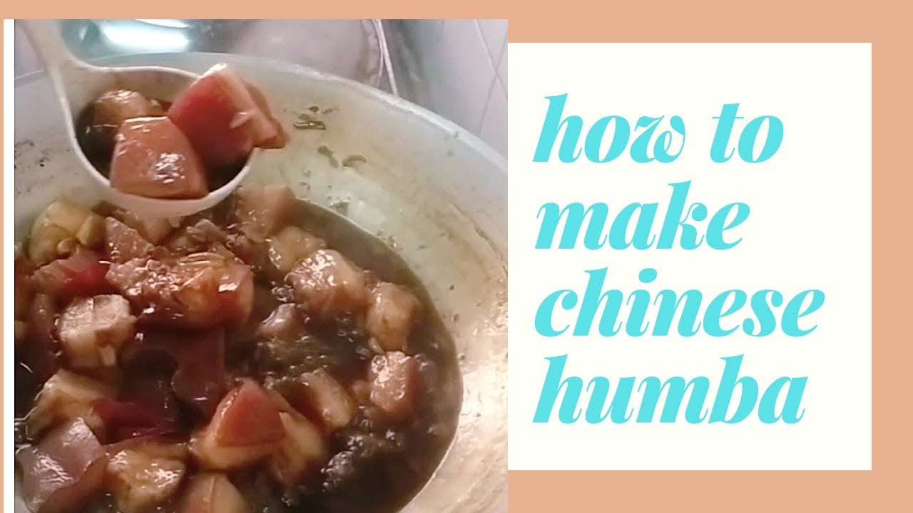 How to make humba chinese style - YouTube