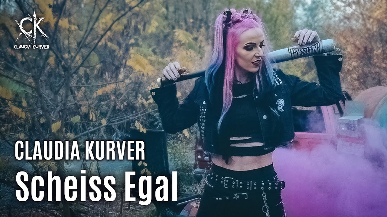 Claudia Kurver - Scheiss Egal (Offizielles Musikvideo) - YouTube