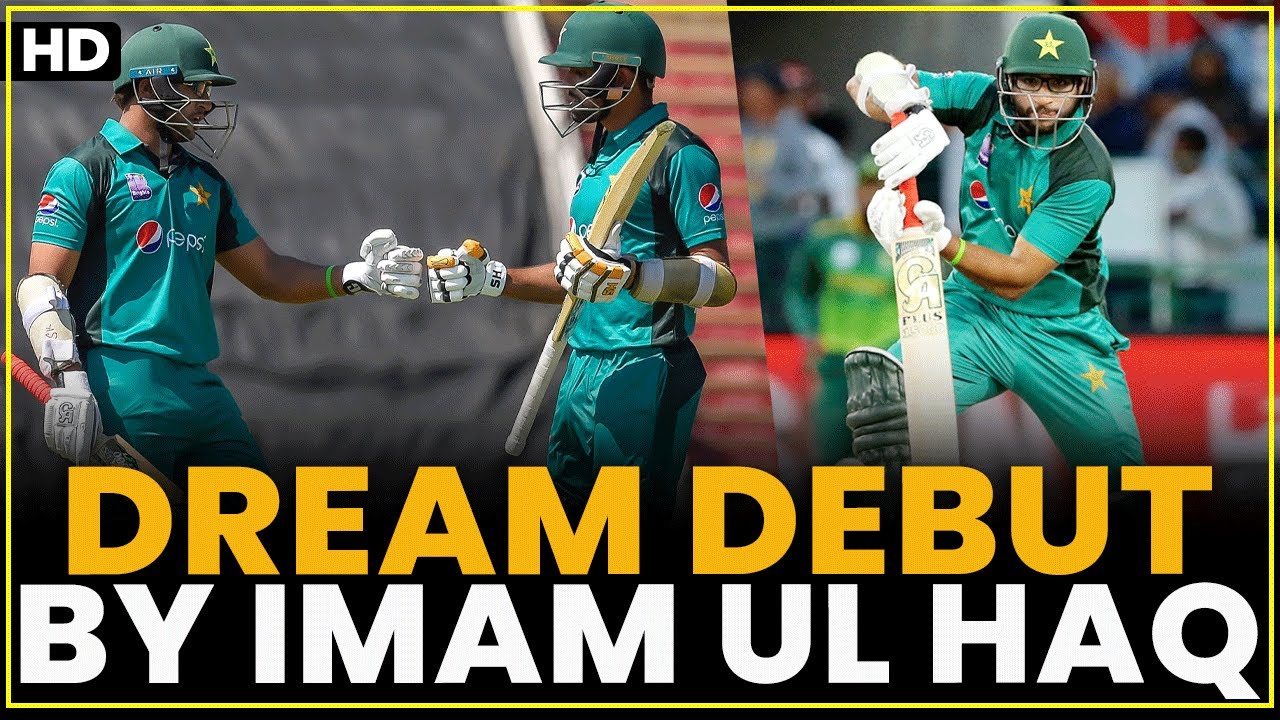 Dream Debut Of Imam Ul Haq Pakistan Vs Sri Lanka 3rd Odi 2017 Pcb