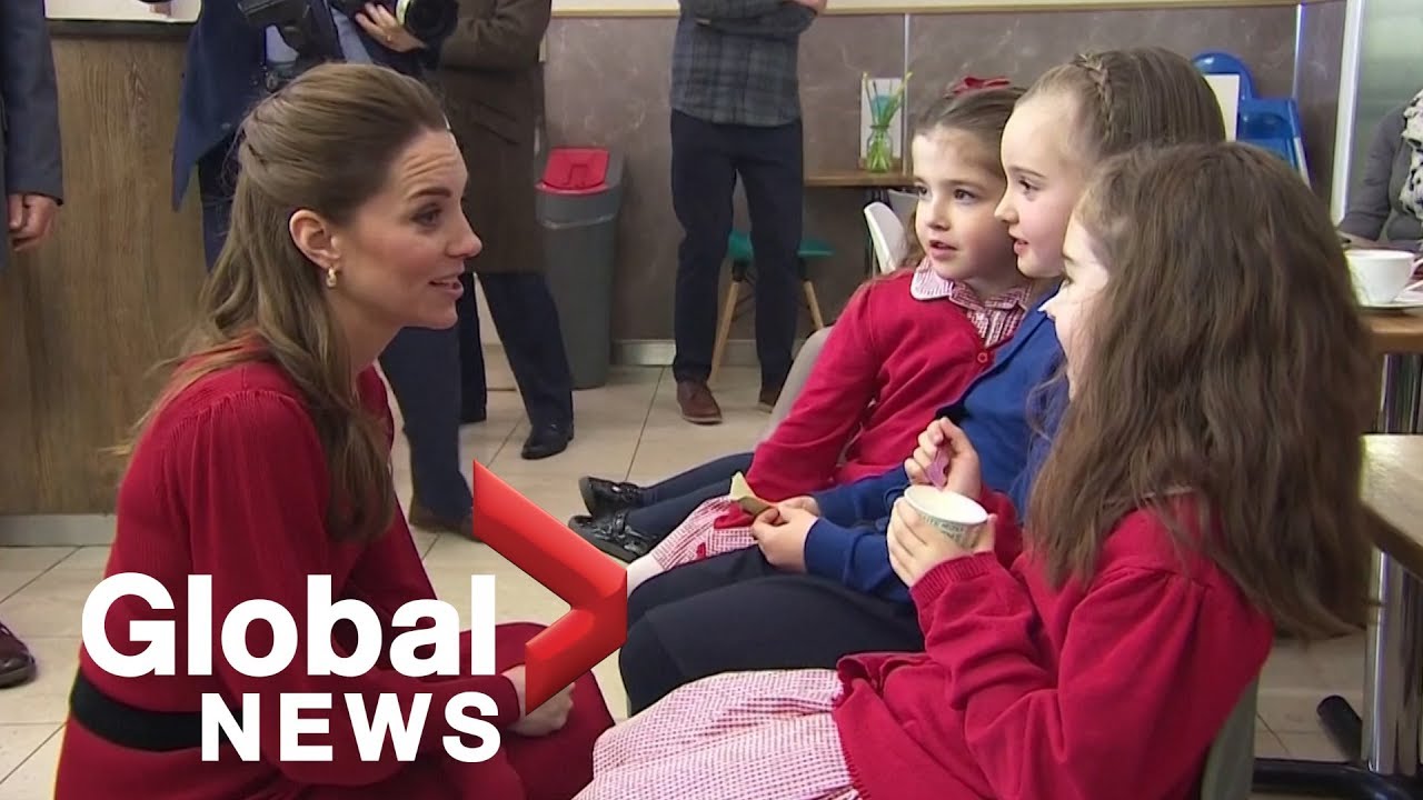 Kate Middleton, Prince William meet children, eat ice cream in Wales ...