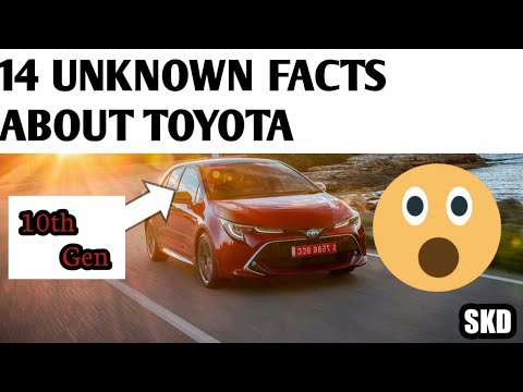 14 Unknown facts about Toyota | SKD CAR FACTORY | - YouTube