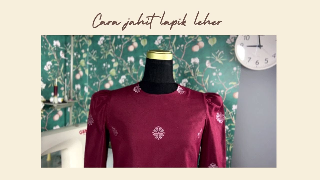 CARA JAHIT LAPIK LEHER YANG SENANG - YouTube
