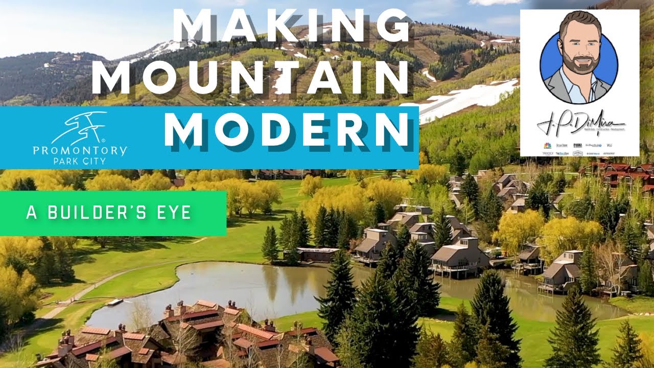 Mountain Modern Custom Home in Promontory Club at Park City, Utah - YouTube