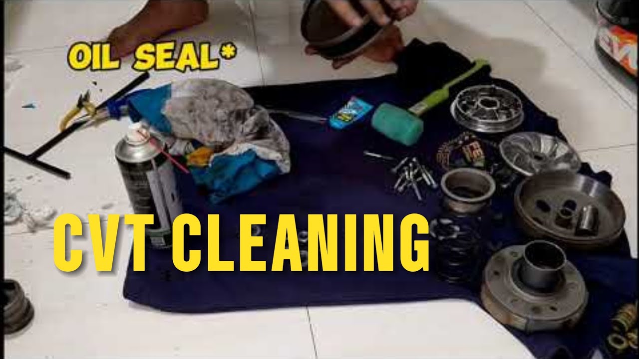 CVT CLEANING | HONDA CLICK 125 | INULAN - YouTube