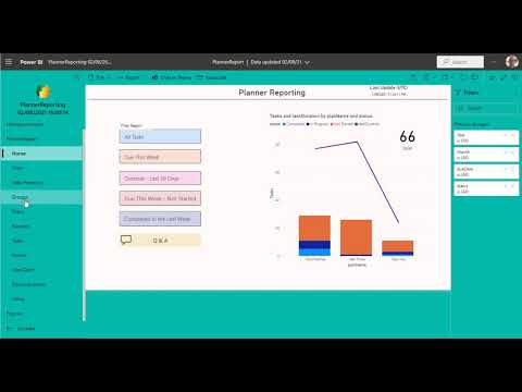 Demonstration of Planner Reporting for Power BI - YouTube
