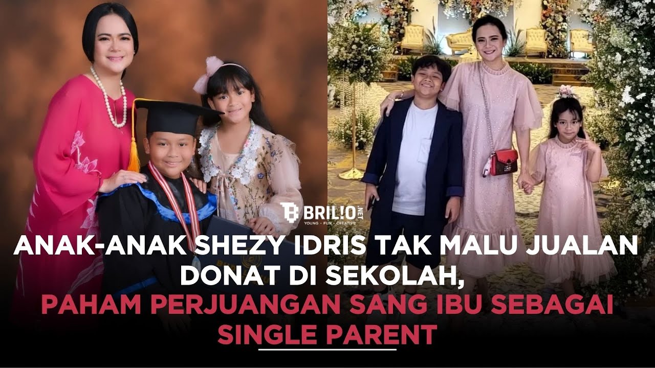 Anak anak Shezy Idris tak malu jualan donat di sekolah, paham ...