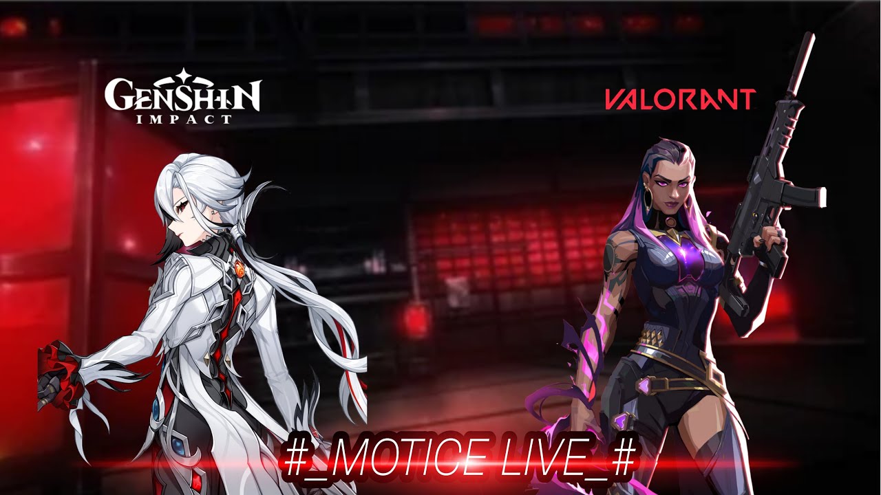 7 😈 Genshin Impact: Pyro Father Gameplay & Valorant: Queen Domination ...