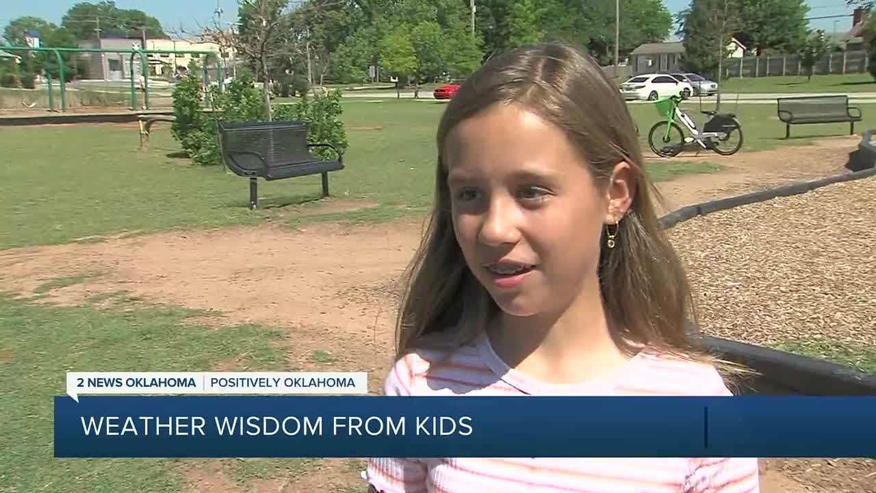 Positively Oklahoma: Weather wisdom from kids - YouTube