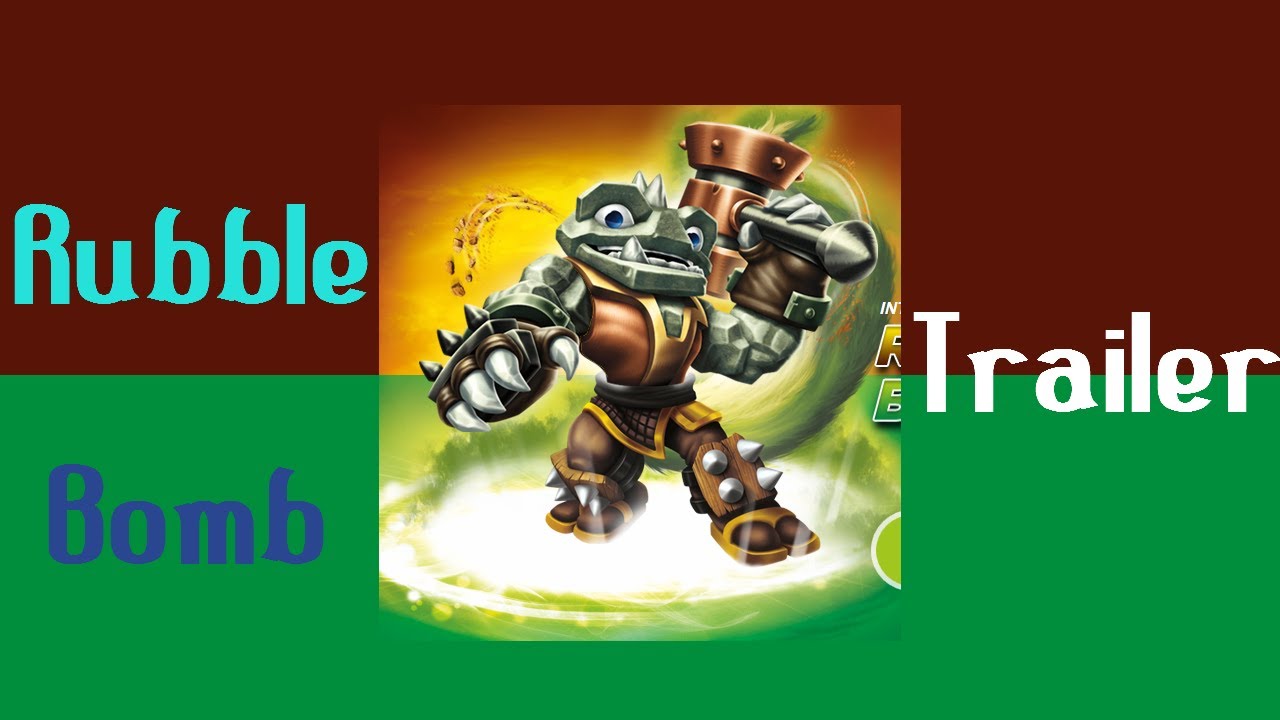 Meet the Skylanders - Rubble Bomb Official Trailer - YouTube