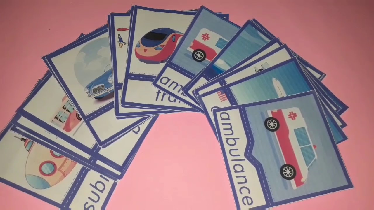 Teaching Aids "Transportation" - YouTube