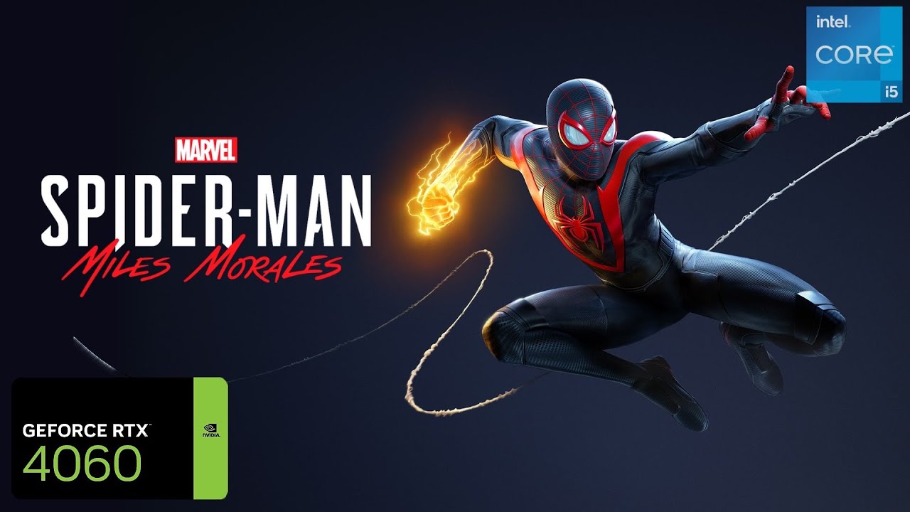 Spider Man Miles Morales RTX 4060 FPS TEST | RTX 4060 & i5 12400F ...