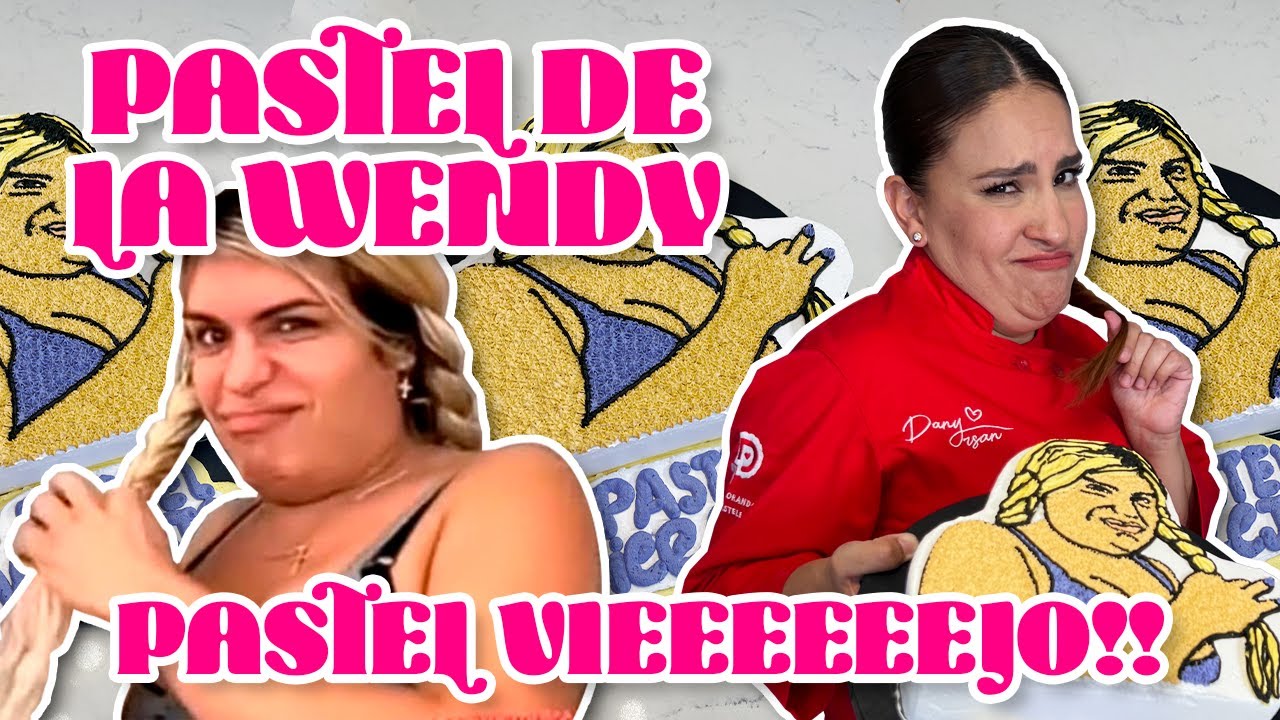 PASTEL DE WENDY GUEVARA🔥🔥 / Receta de pastel con dibujo!!😱😲 / # ...