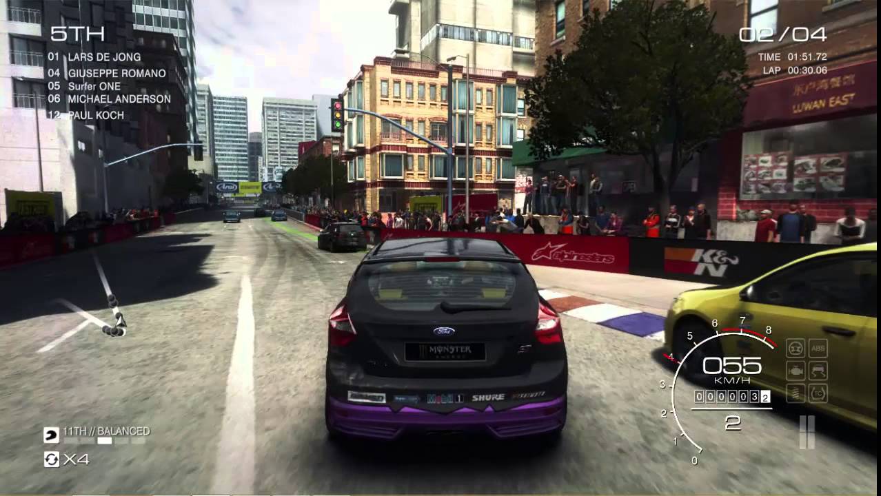 Grid AutoSport Street Race Gameplay - YouTube