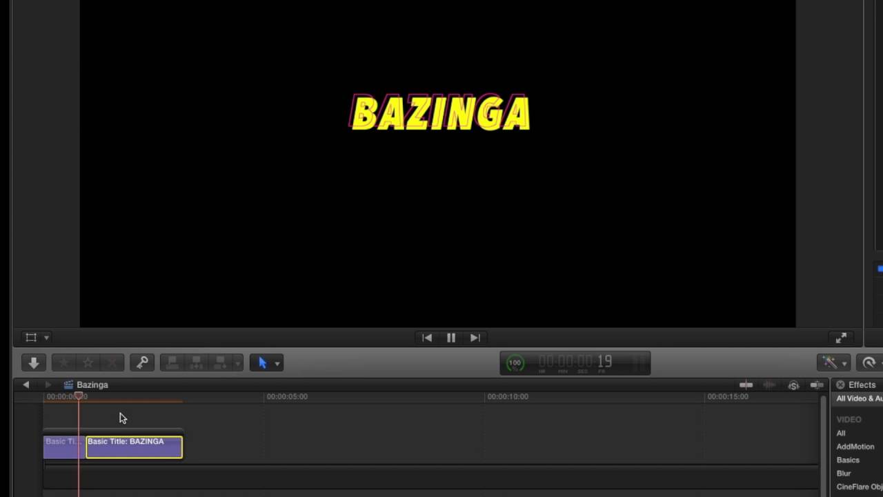 AddMotion Tutorial - Animate Text in FCPX with Move - YouTube