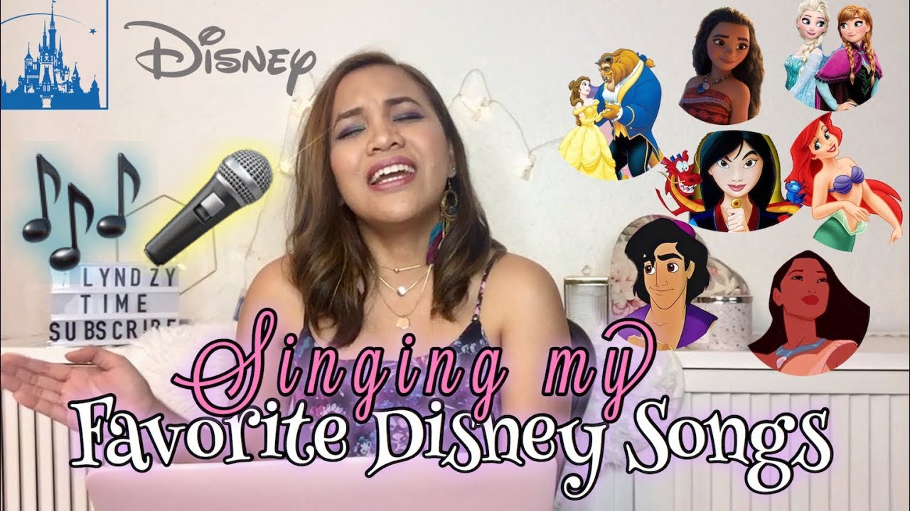 DISNEY SONG CHALLENGE | Let's Sing!! (LyndzyVLOGS) - YouTube
