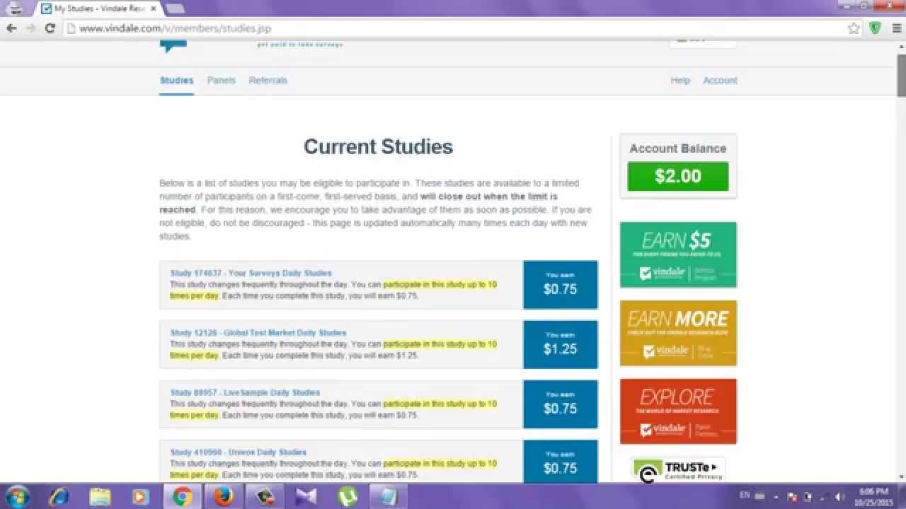 How to make 10$ per hour by doing surveys. - YouTube