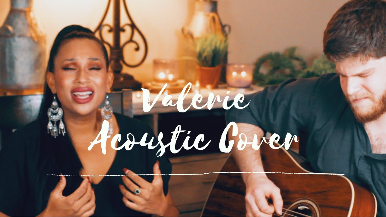 Valerie | Acoustic Cover | Ft. Rebecca Arscott and Travis Emerick - YouTube
