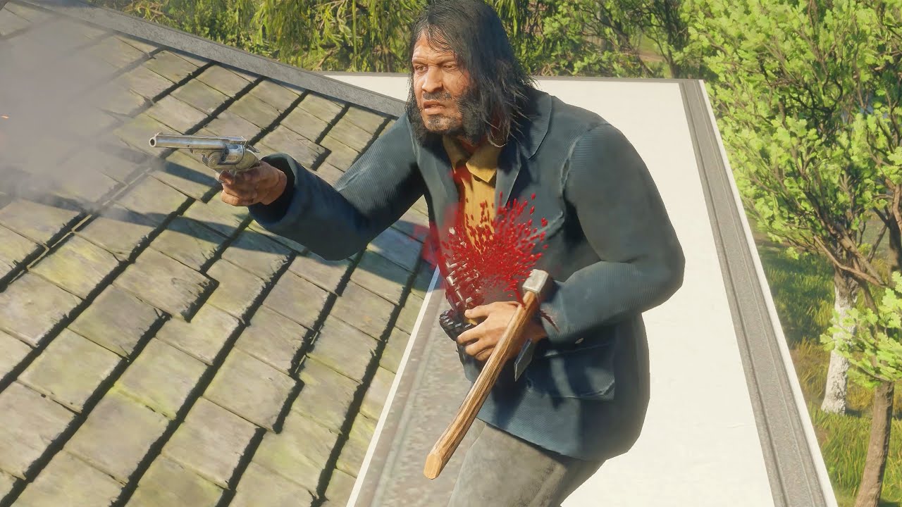 🗡[4K] Melee Gameplay #59 - Red Dead Redemption 2 - YouTube