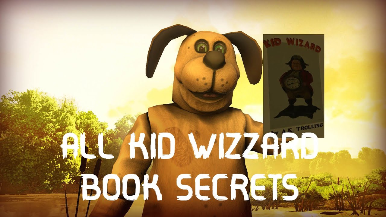 ALL KID WIZARD BOOK SECRETS - YouTube