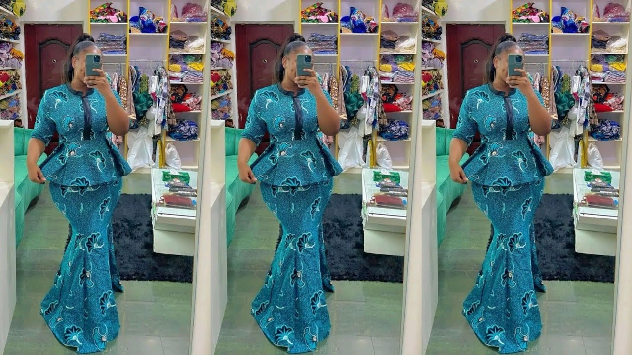 MISHONO MIPYA YA VITENGE ANKARA WAX PRINT AFRICA WOMEN PAGNE DRESS ...