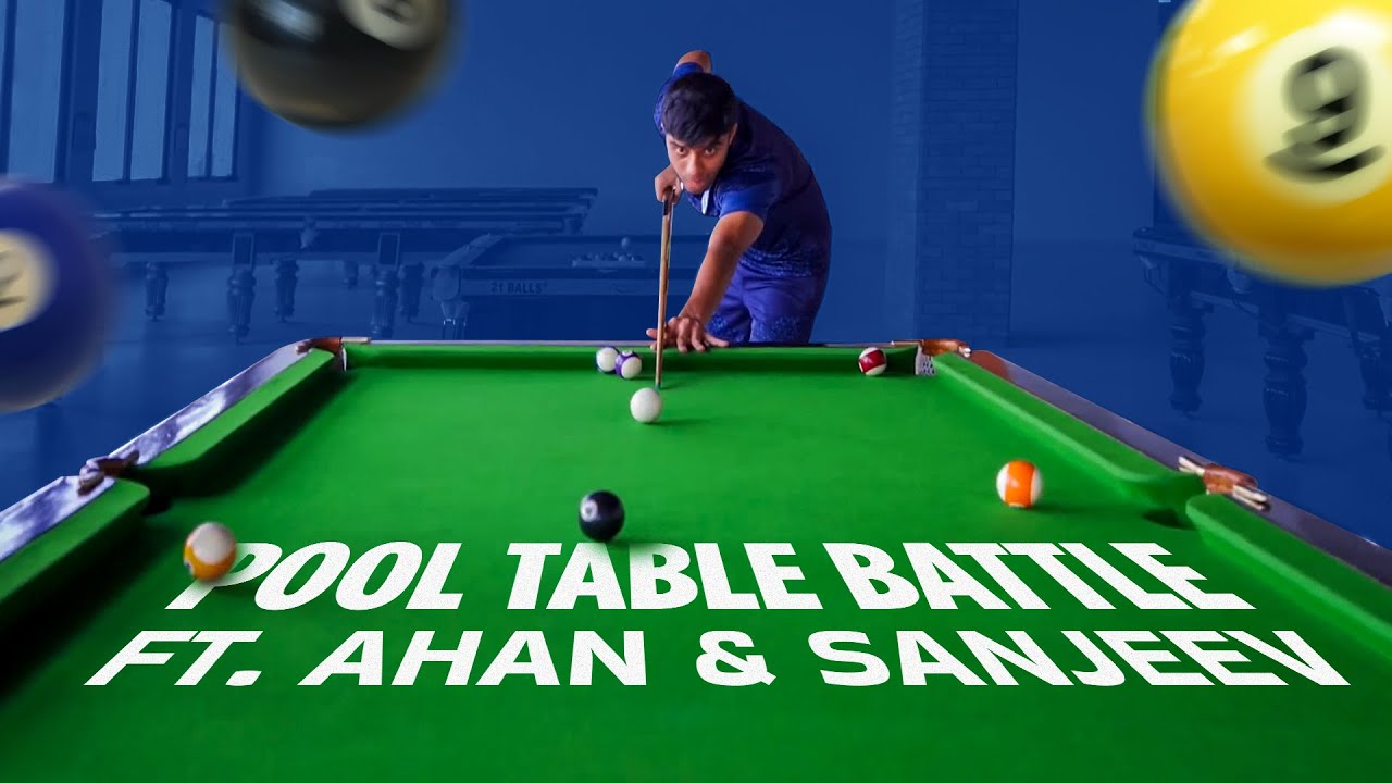 Pool Table Battle ft. Ahan & Sanjeev | Mumbai City FC - YouTube