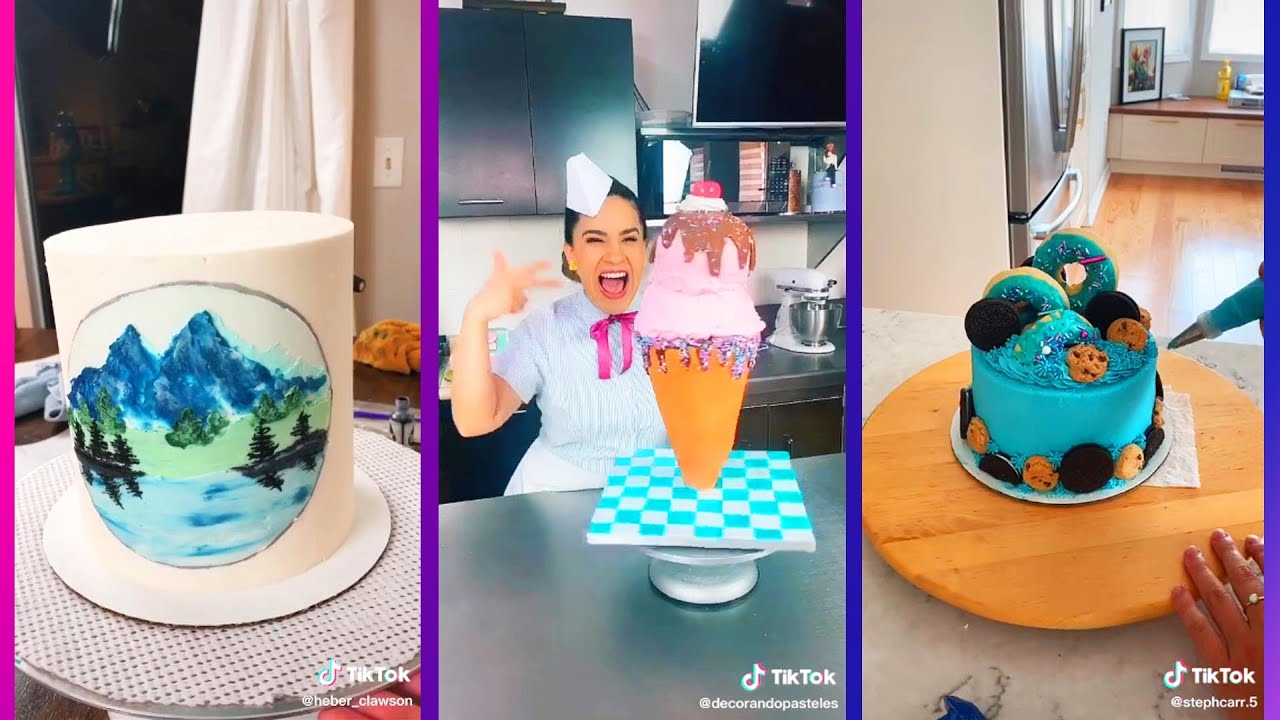 Amazing Cake Tik Tok Compilation | TikTok Sweets - YouTube