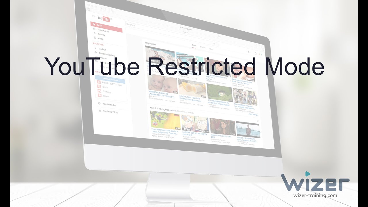 YouTube Restricted Mode for Kids Setup - YouTube